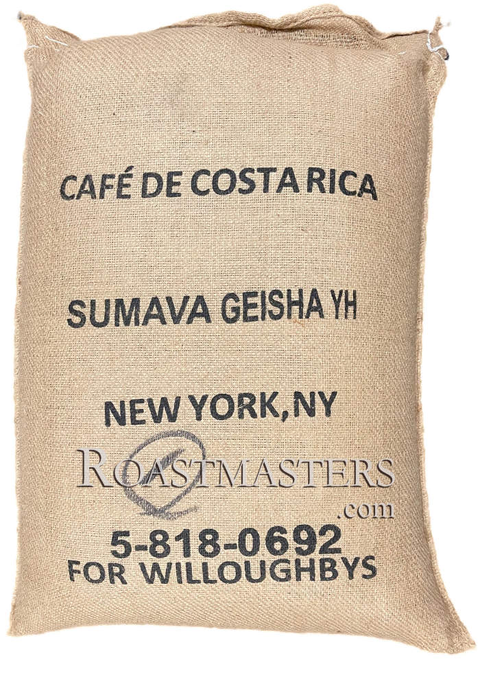 Roastmasters.com: Costa Rica Sumava Geisha Yellow Honey