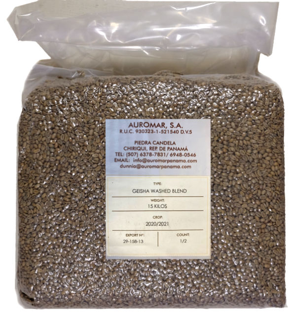 Roastmasters.com: Panama Finca Auromar Geisha Washed