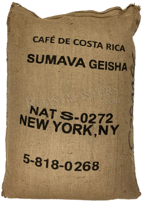 Roastmasters.com: Costa Rica Sumava Geisha Natural ASD
